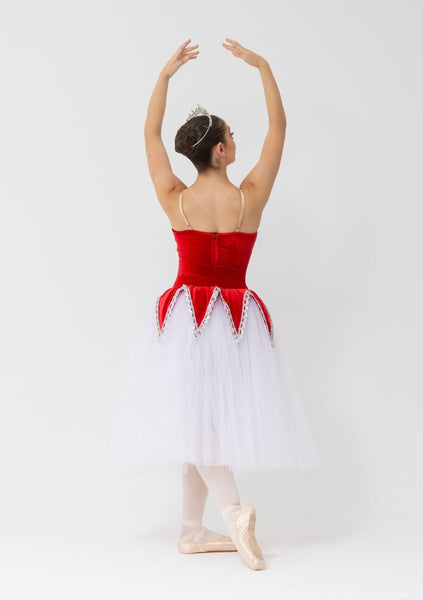 Studio 7 Luna Romantic Tutu | Red | Dancewear Nation Australia