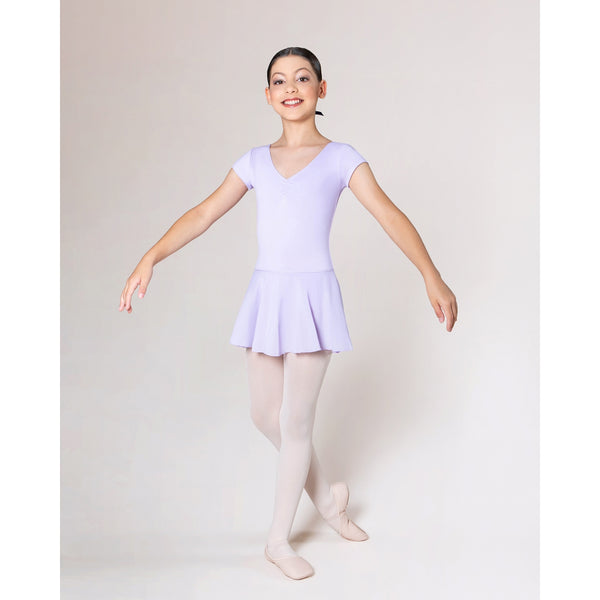 Energetiks Florence Leotard With Skirt | Lilac | Child | Dancewear ...